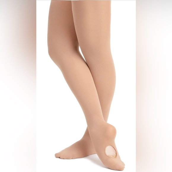 danswan | Accessories | Danswan Transition Ballet Dance Tights Footless ...